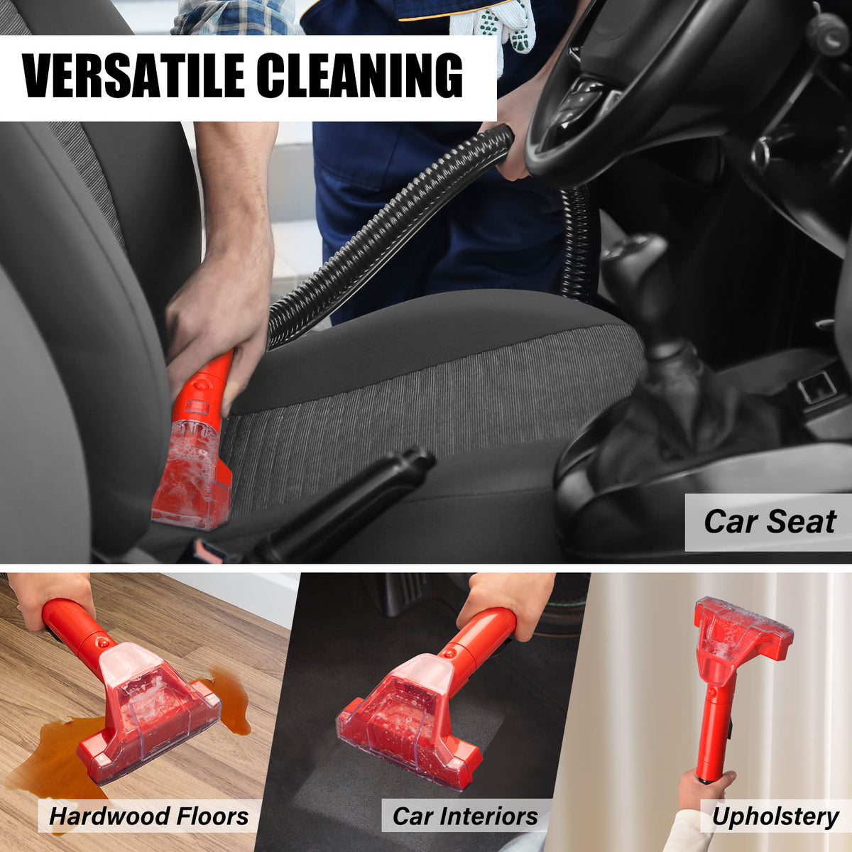 TOPEX Carpet and Upholstery Spot Cleaner Professional Stain Remover Sp ...